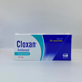 Distribuidora de Medicamentos Cloxan 30 mg - Mucolítico y Expectorante ...